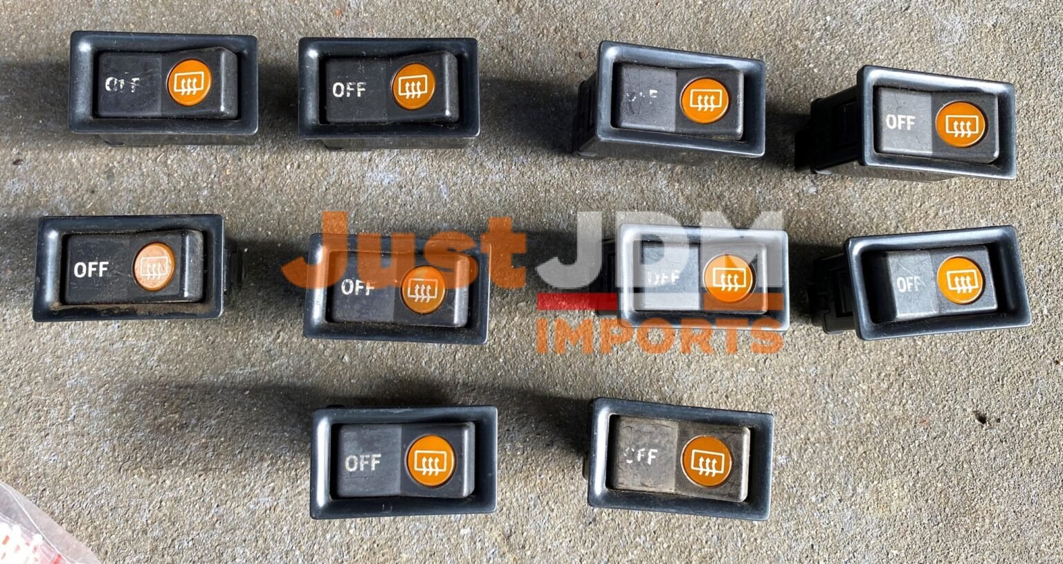 Toyota AE86 JDM Rear Demister Switch – Just JDM Imports