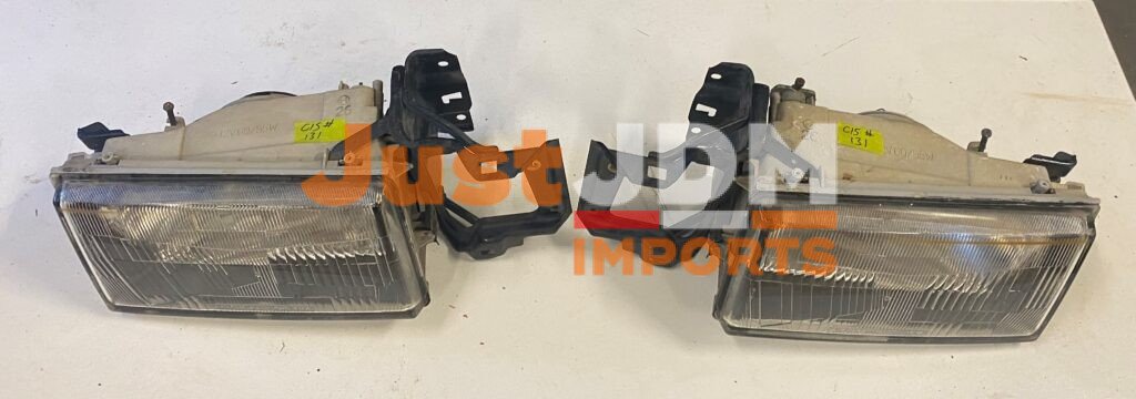 Toyota AE86 Genuine Headlights With Fog Brackets – Just JDM Imports