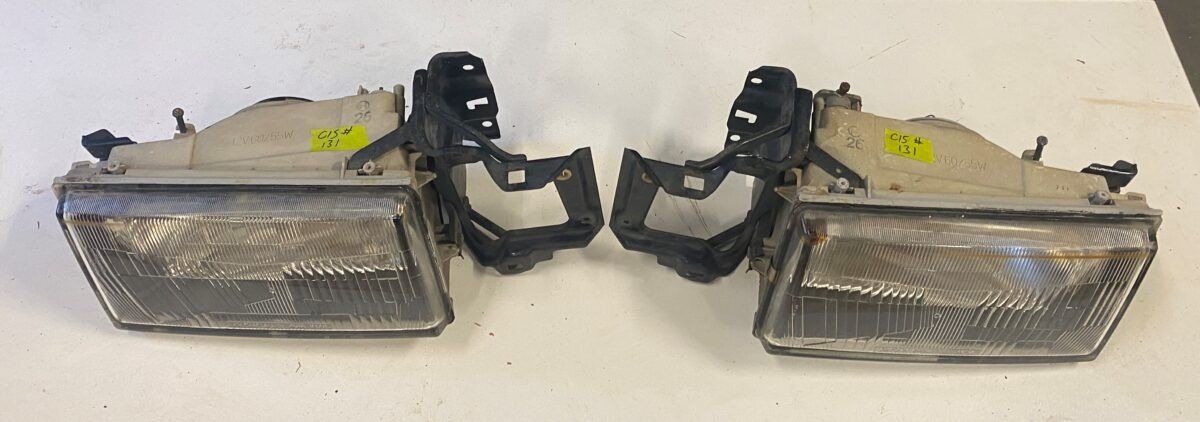 Toyota AE86 Genuine Headlights With Fog Brackets – Just JDM Imports